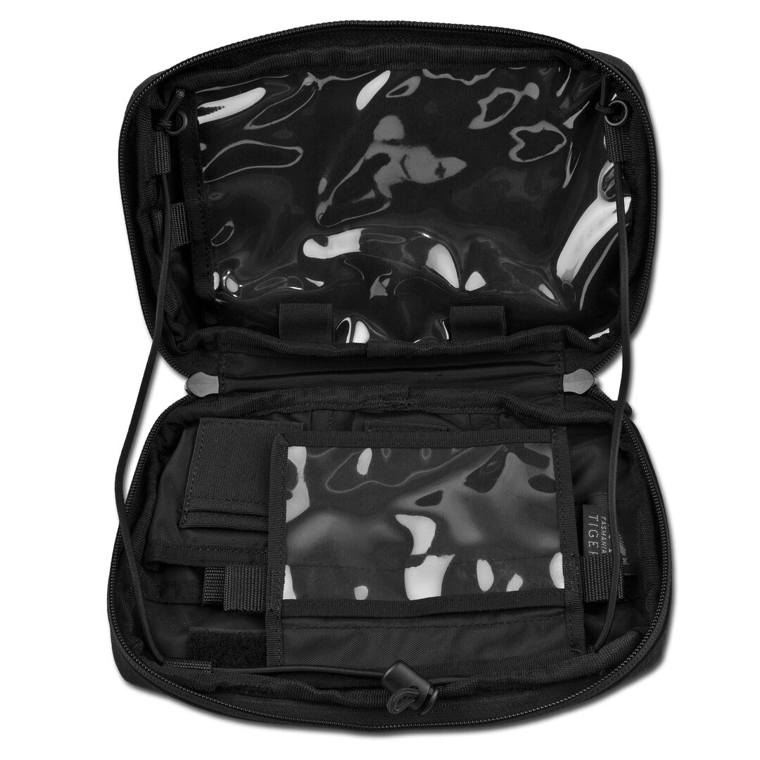 TT LEADER ADMIN POUCH Black - POCHETTES/Pochettes MOLLE - Protect Or Save