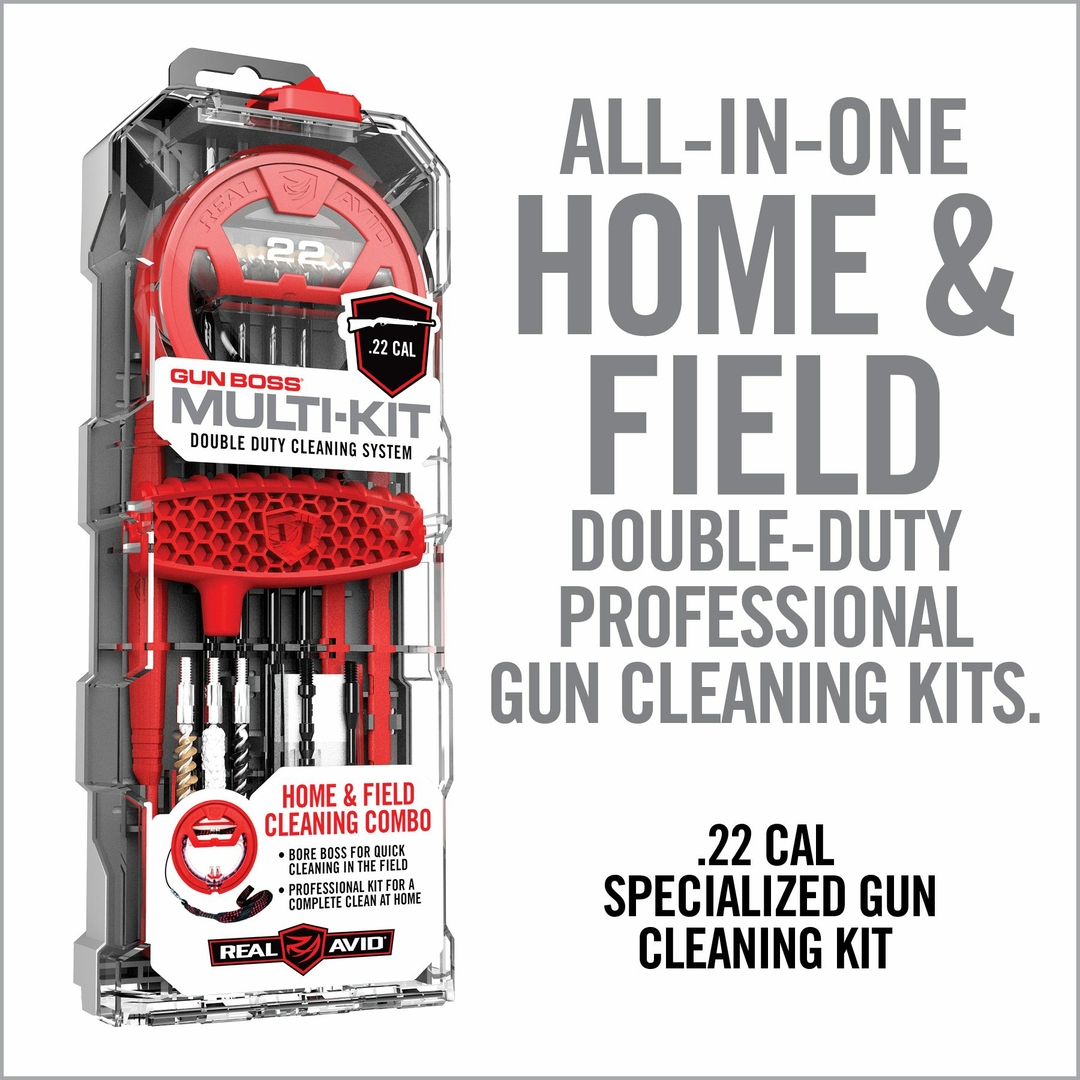 Real Avid Gun Boss Multi-Kit .22lr - Nettoyage - Protect Or Save
