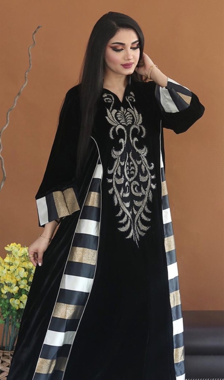 Robe en velours - FEMME