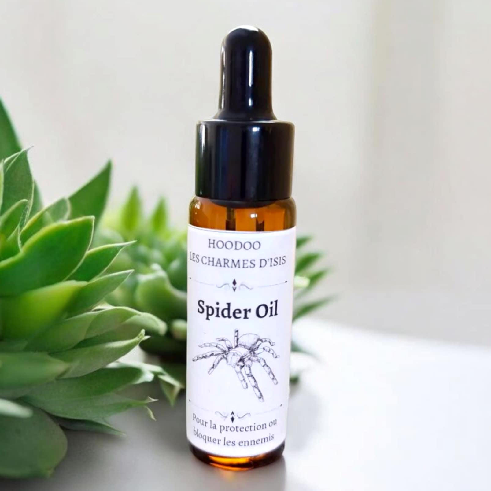SPIDER OIL - Huile d'Araignée - Huiles Hoodoo - les-charmes-d-isis