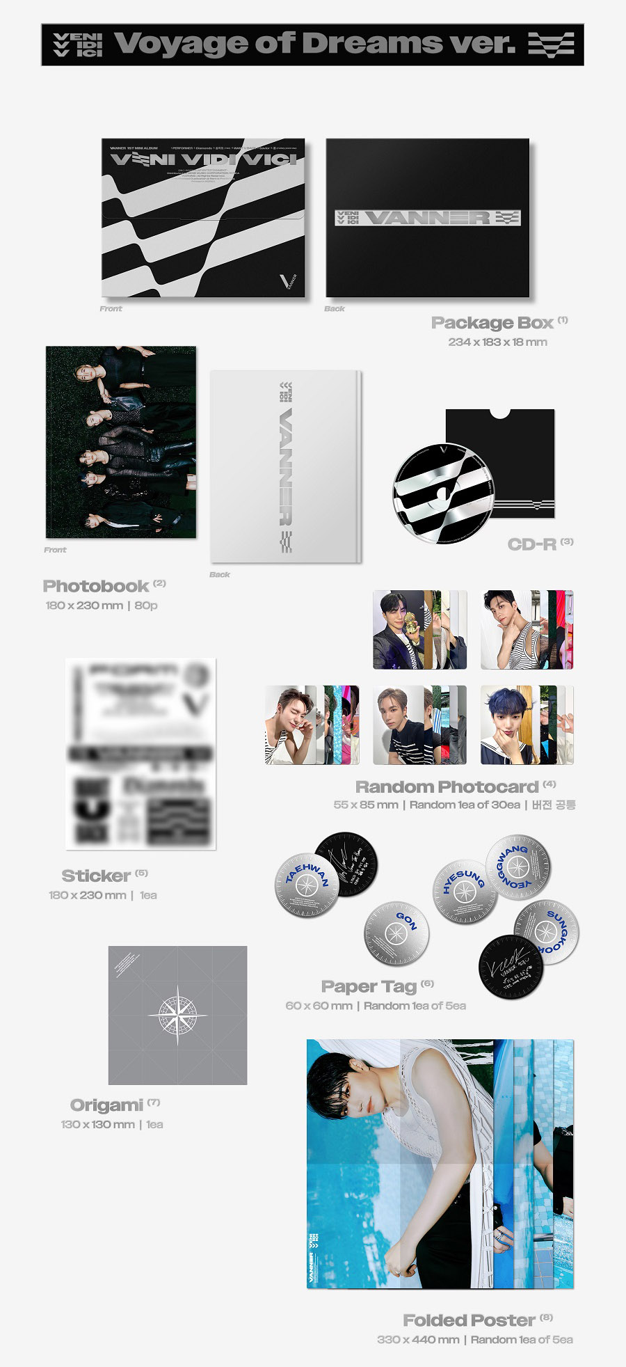 VANNER - Veni Vidi Vici (Photobook ver.)