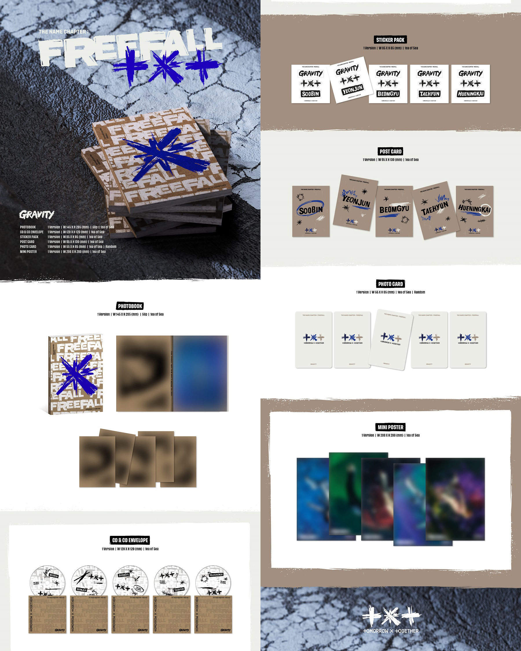 TXT - The Name Chapter : Freefall (Gravity ver.)