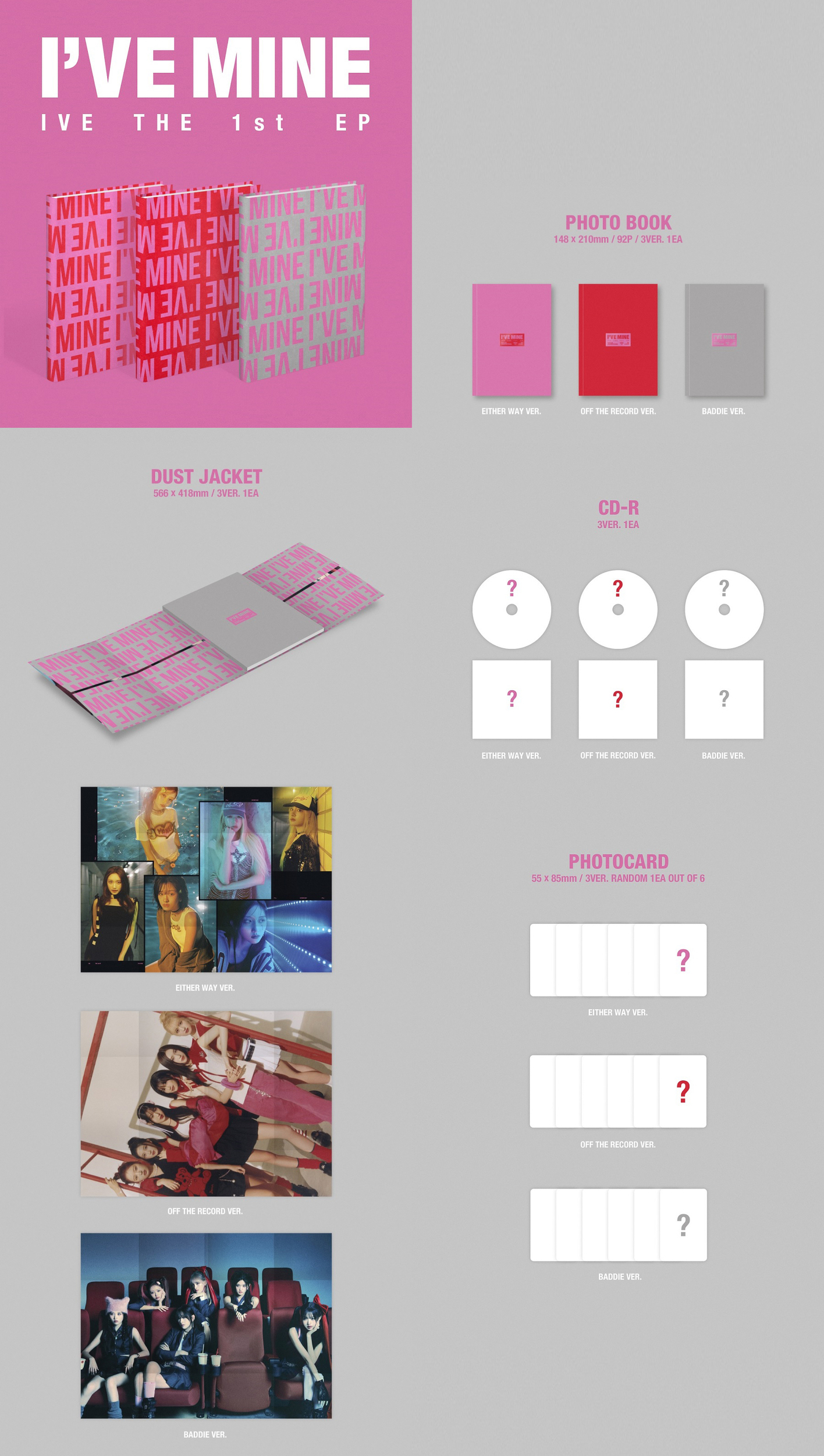 IVE - I've Mine (Photobook ver.)