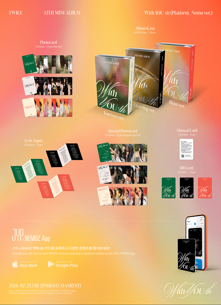 TWICE - With You-Th (Nemo ver.) - KPOP ALBUMS/Girlsband - mkpop