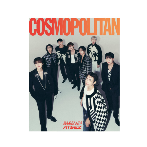 ATEEZ - Cosmopolitan Korea Magazine Juillet 2024 - mkpop