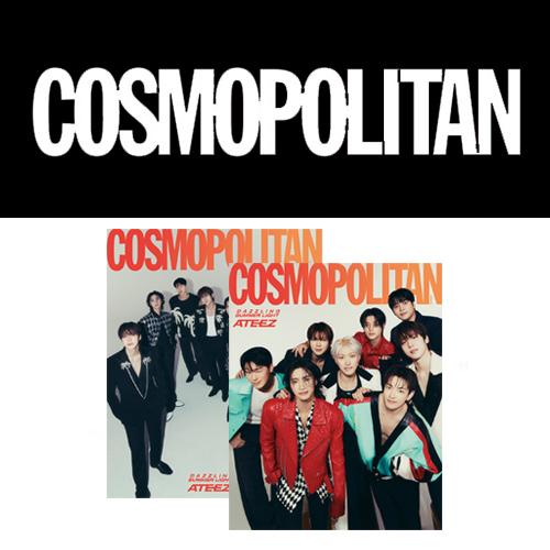 ATEEZ - Cosmopolitan Korea Magazine Juillet 2024 - mkpop