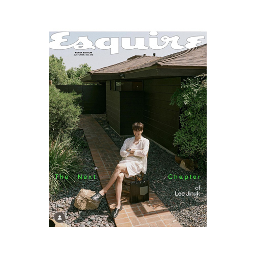 LEE JINUK - Esquire Korean Magazine Juillet 2024 - mkpop