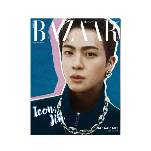 JIN [BTS] - Harper's Bazaar Korean Magazine Septembre 2024 - mkpop