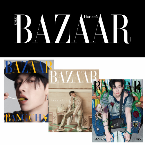 BANG CHAN [STRAY KIDS] - Bazaar Korean Magazine Février 2025