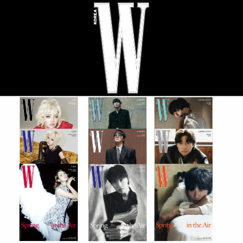 LISA & J-HOPE & GONG YOO - W Korean Magazine Mars 2025 - mkpop