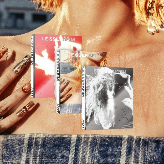 LE SSERAFIM - Hot (Photobook Ver.) - mkpop
