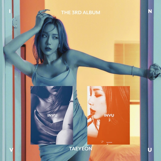TAEYEON - Invu (Blue / Orange ver.)