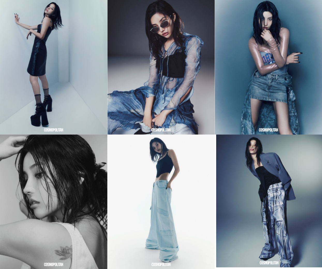 KIM YEON KOUNG - Cosmopolitan Korean Magazine Août 2024 - mkpop