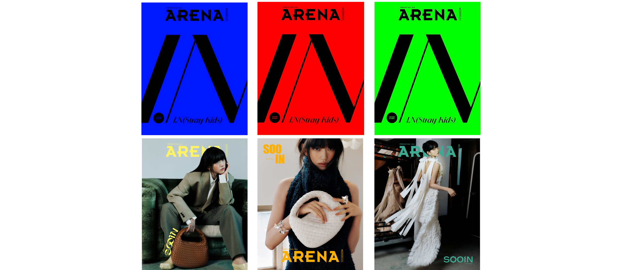 I.N & SOOIN - Arena Homme Korea Magazine Février 2026