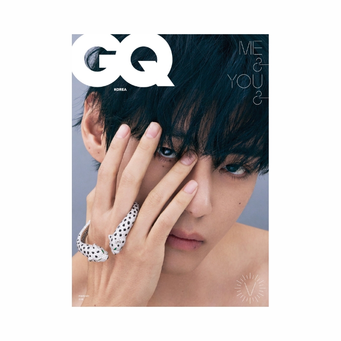 V / KIM TAEHYUNG [BTS] - GQ Korea Magazine Février 2026