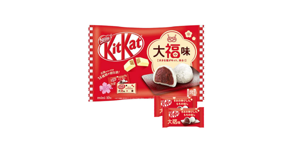 KIT KAT MINI (chocolat blanc) - Daifuku Mochi