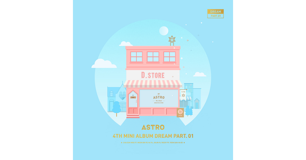 ASTRO - Dream part.01 - Mini album vol.4