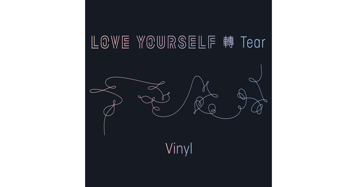 BTS - Love Yourself 轉 : Tear (Vinyle ver. / Edition Limitée)