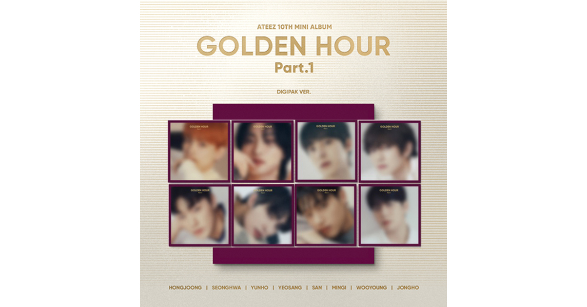 ATEEZ - Golden Hour : Part.1 (Digipack ver.)