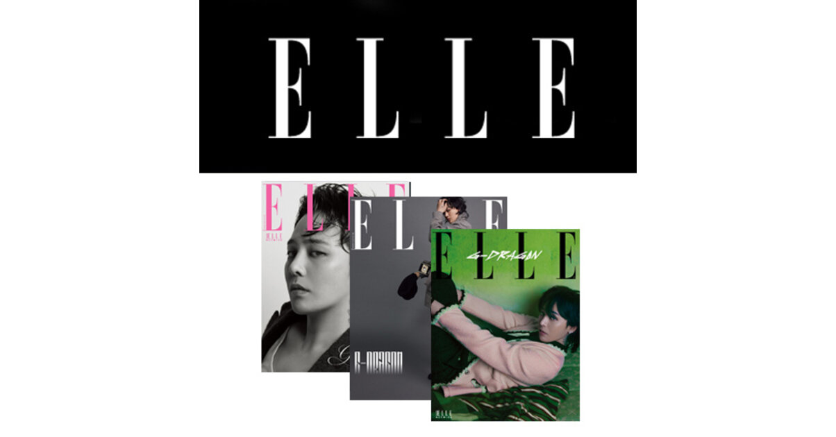 G-DRAGON - Elle Korean Magazine Juillet 2024 - mkpop