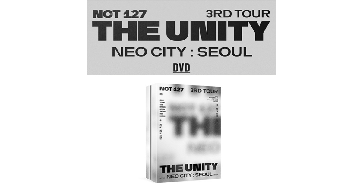 NCT 127 - 3rd Tour ' Neo City : Seoul The Unity (DVD) - Articles ...
