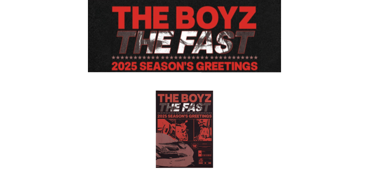 THE BOYZ - Season's Greetings 2025 (The Fast) - mkpop