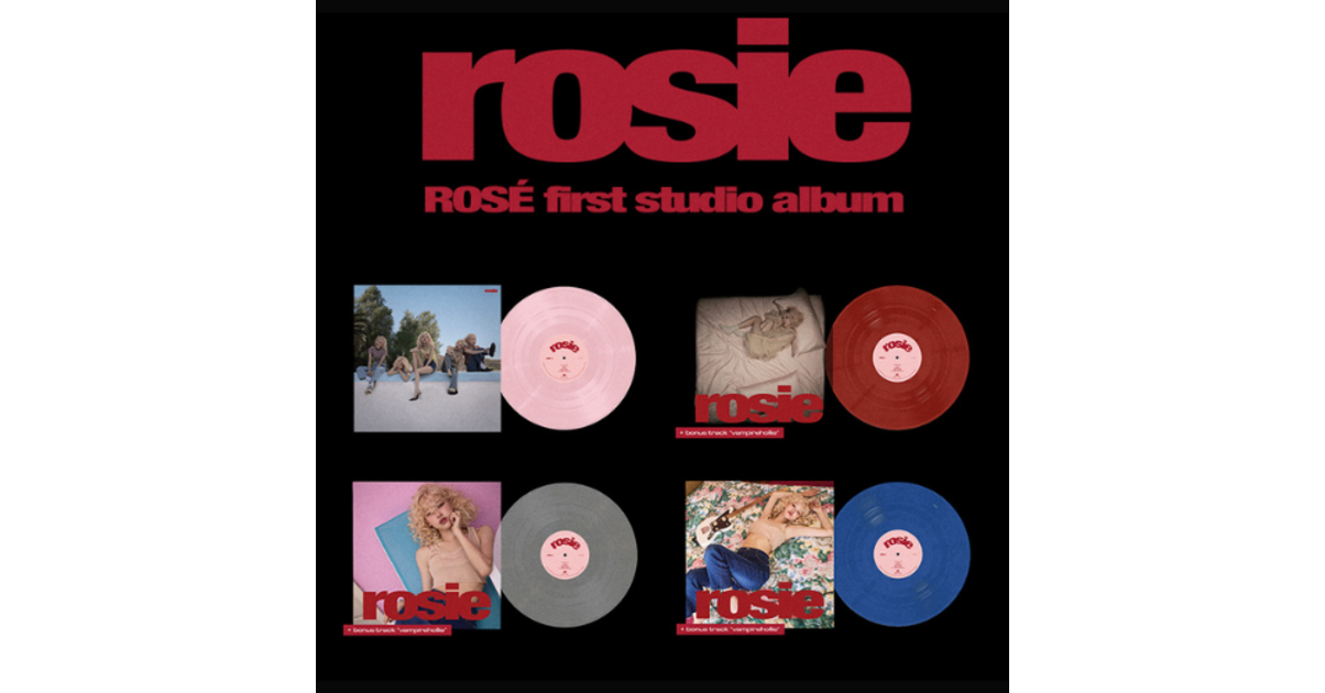 ROSÉ [BLACKPINK] - First Studio Album ‘Rosie’ (LP ver.) - mkpop