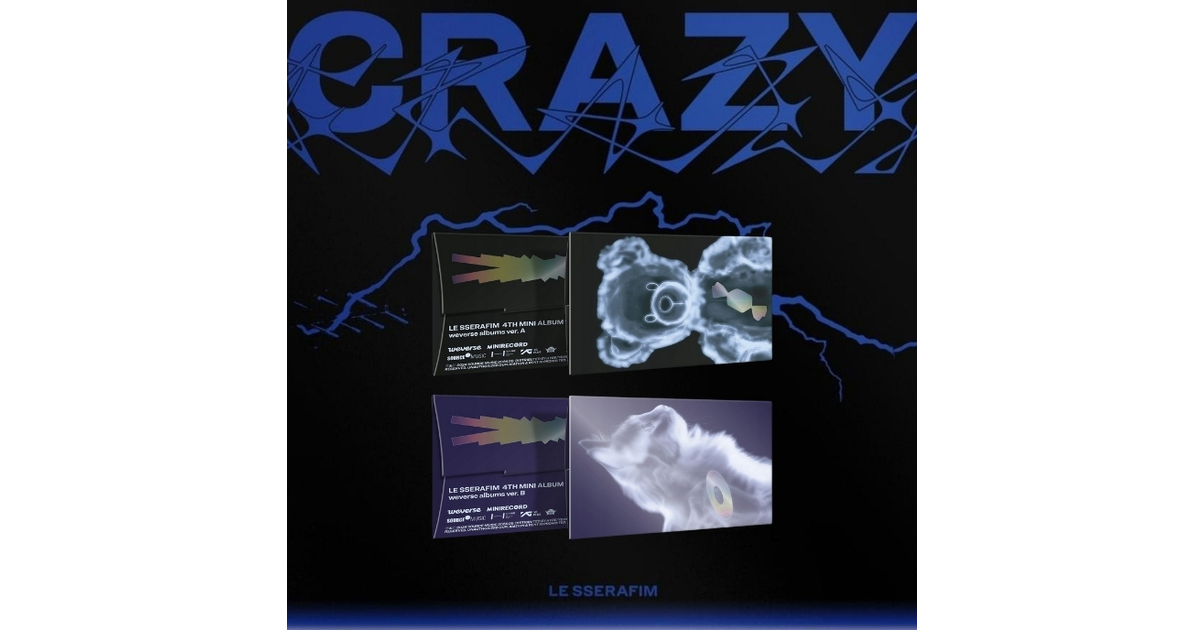 LE SSERAFIM - Crazy (Weverse Album ver.) - mkpop