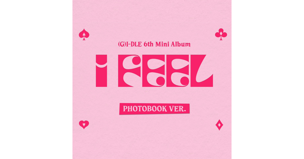(G)I DLE - I Feel (Photobook ver.)