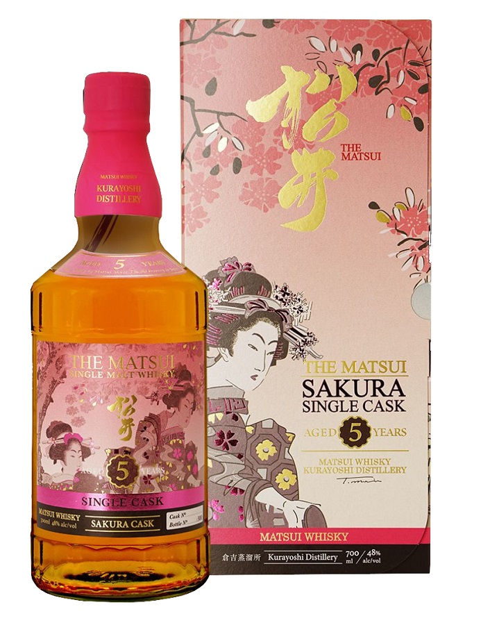 THE MATSUI Sakura Single Cask 5 Ans 48% | Édition Limitée - 6 Fûts pour l’Europe | Whisky ...