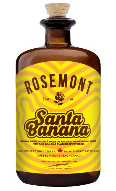 ROSEMONT Santa Banana 35 % | Distillerie de Montréal | Heritage Whisky