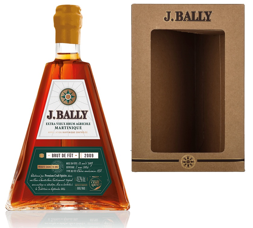 J.BALLY Brut de Fût 49,2 % | Millésime 2009 | Heritage Whisky