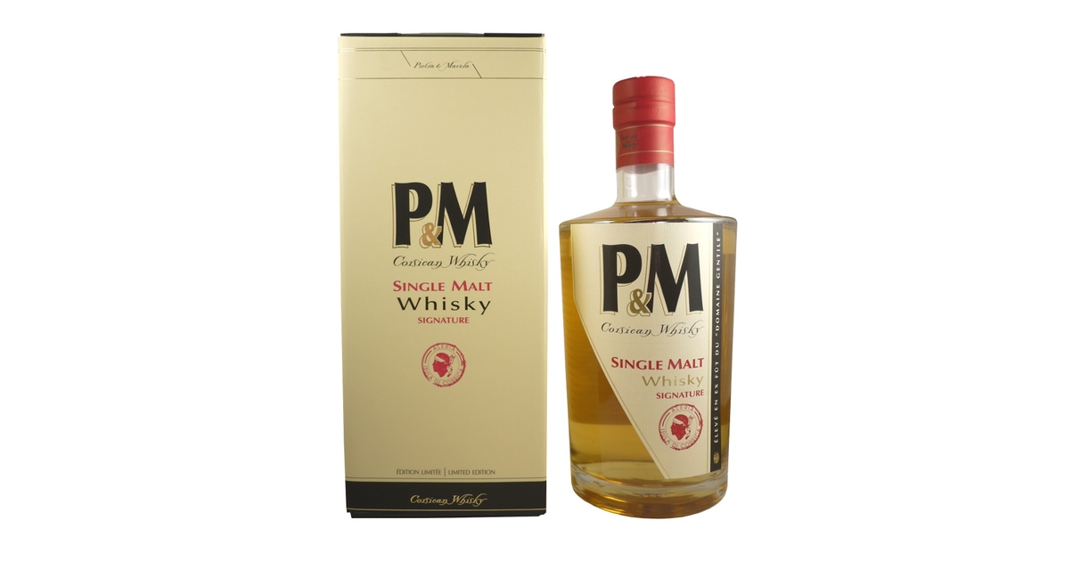 P&M Single Malt Signature | Whisky Corse | Heritage Whisky