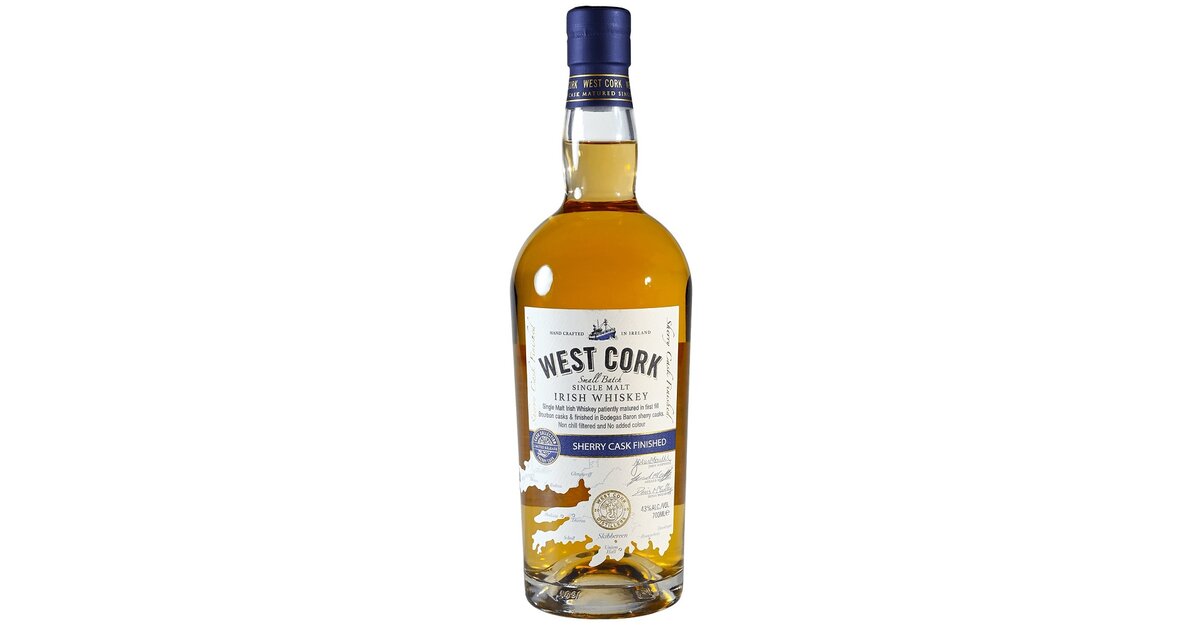 WEST CORK Sherry Cask Finished 43% | Single Malt - Whisky Irlandais ...