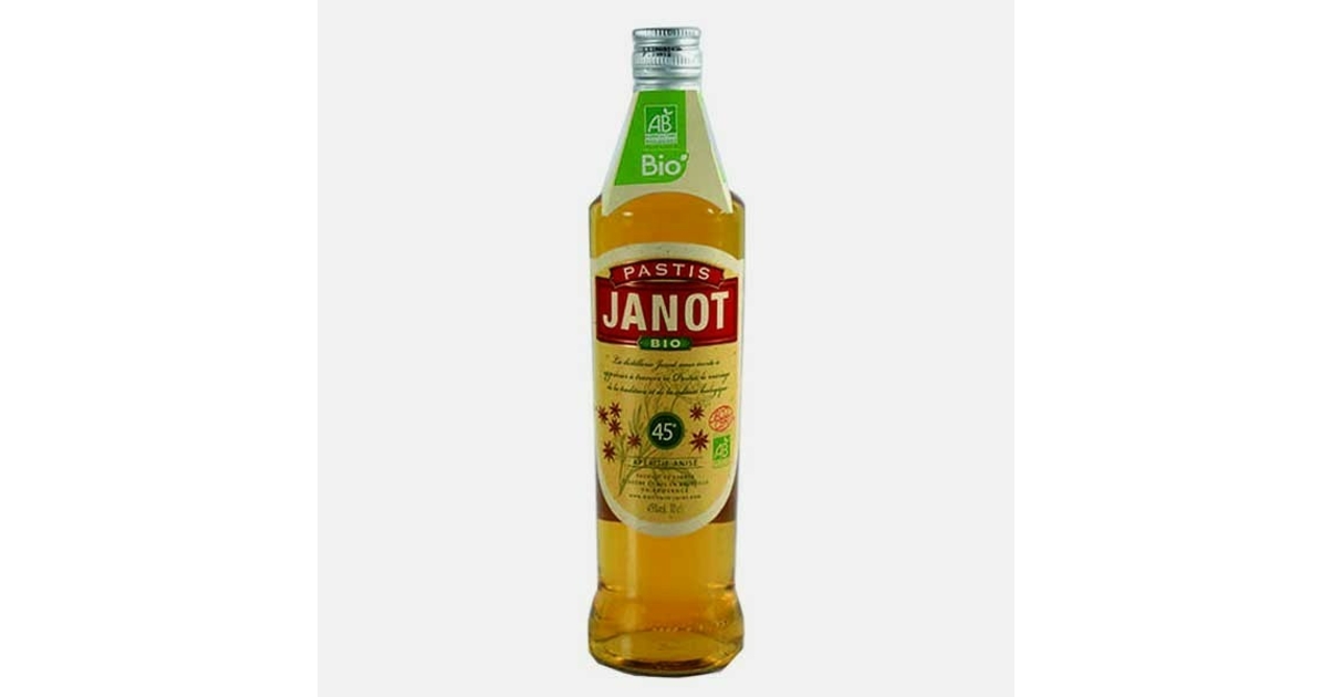JANOT Pastis Bio 45 % - Heritage Whisky