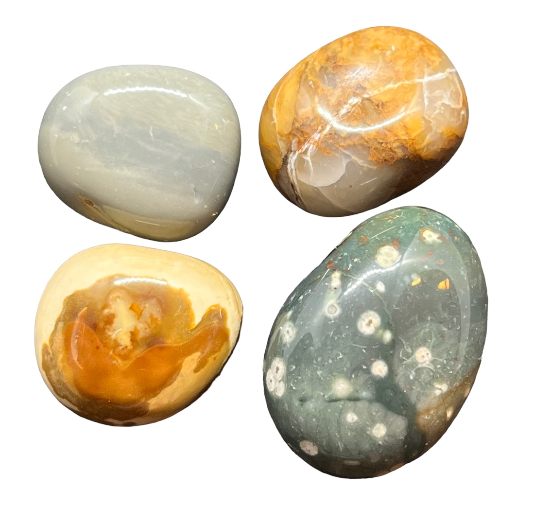 Pierre roulée Jaspe Océan - Lithothérapie/Pierres roulées - L'Ange Céleste