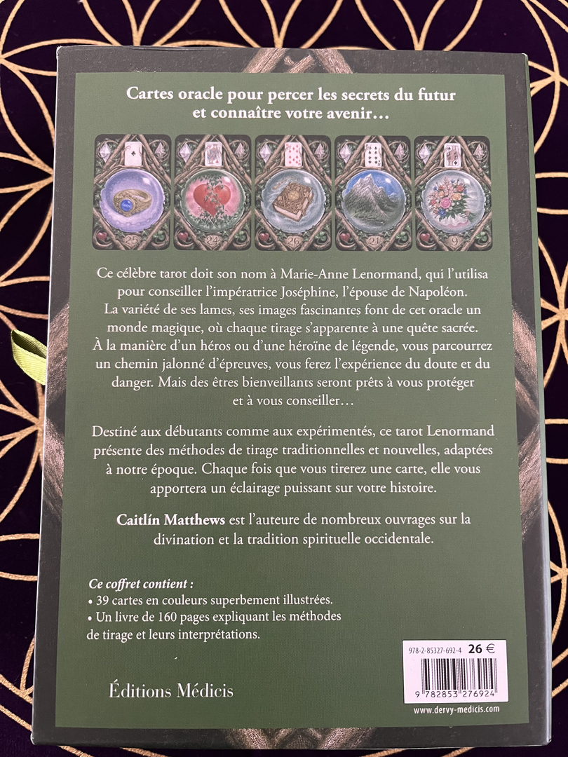 LENORMAND - Oracle Divinatoire - Spiritualité/Tarots et oracles - L ...