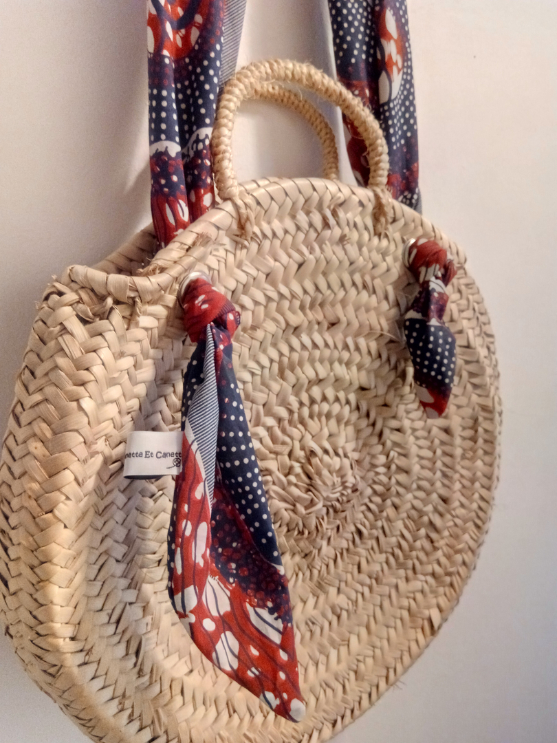 Les panier raphia pleins - Sacs grand format/Paniers raphia - entre ...