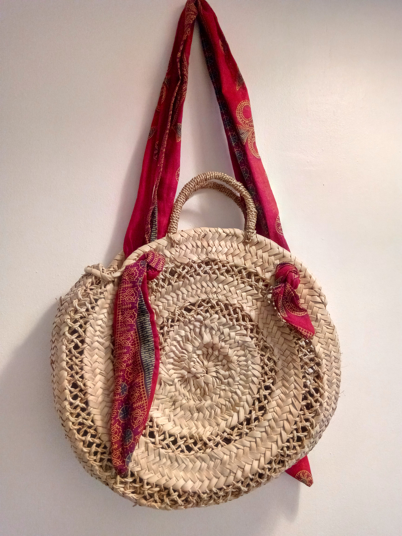 Les paniers raphia ajourés - Sacs grand format/Paniers raphia - entre ...