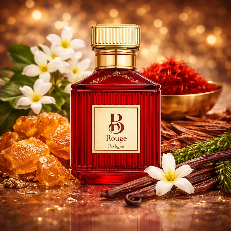 B Rouge Fragrance World Extrait de Parfum 100ml – Parfum Ambré