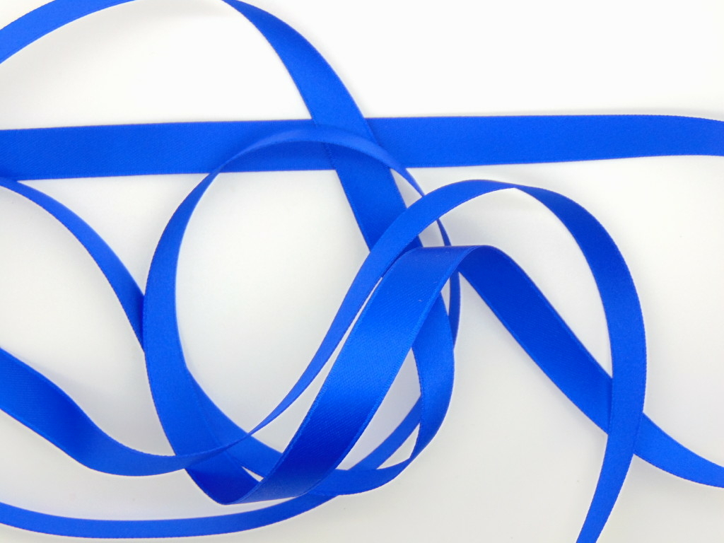 Ruban satin, bleu royal - Les Rubans/Satin - La Mercerie du Berry