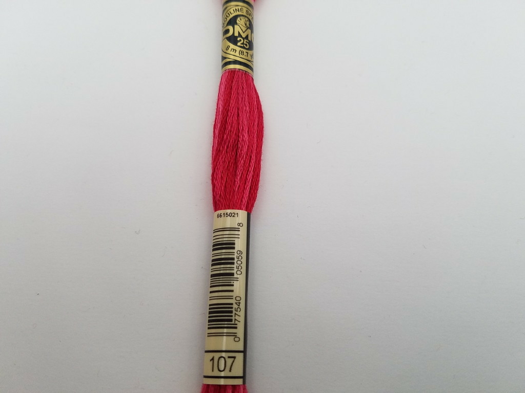 Mouliné spécial DMC n° 107, rose passion ombré - Les Fils/Fil Mouliné ...