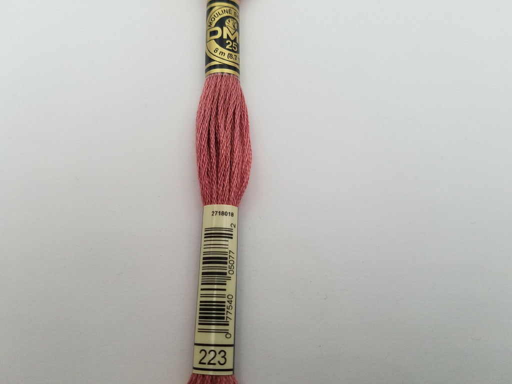 Mouliné spécial DMC n° 223, bois de rose - Les Fils/Fil Mouliné - La ...