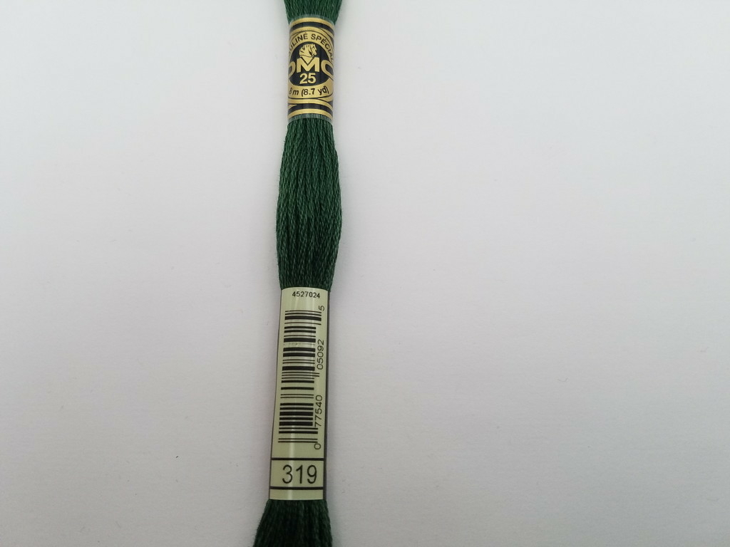 Mouliné spécial DMC n° 319, ombre verte - Les Fils/Fil Mouliné - La ...