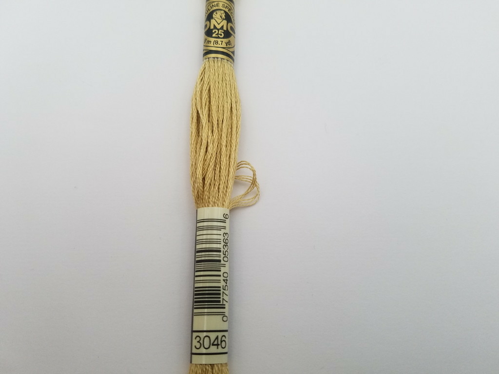 Mouliné spécial DMC n° 3046, seigle - Les Fils/Fil Mouliné - La ...