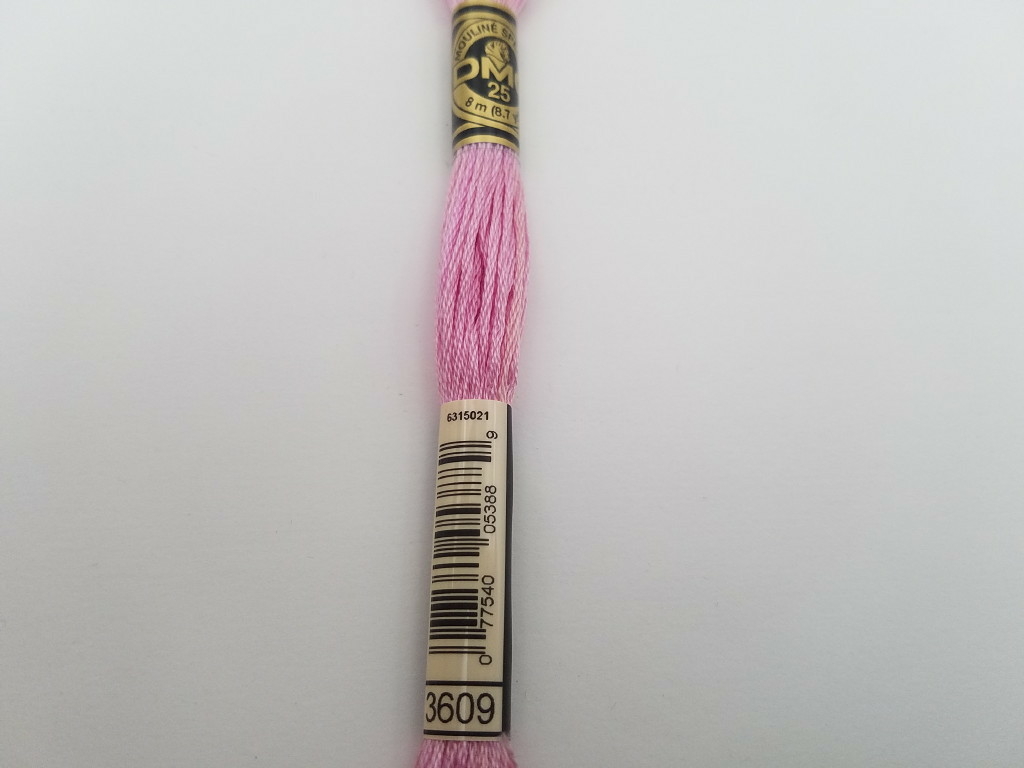 Mouliné spécial DMC n° 3609, cyclamen - Les Fils/Fil Mouliné - La ...