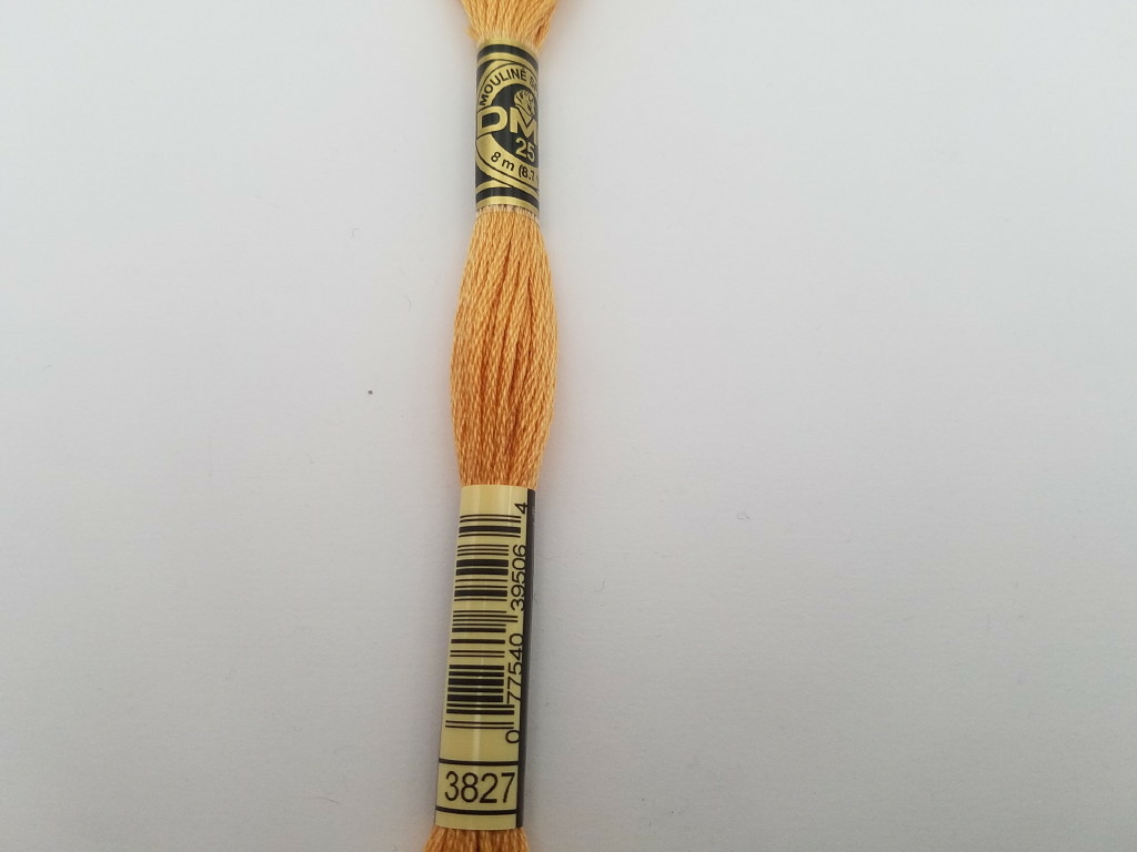 Mouliné spécial DMC n° 3827, hêtre - Les Fils/Fil Mouliné - La Mercerie ...