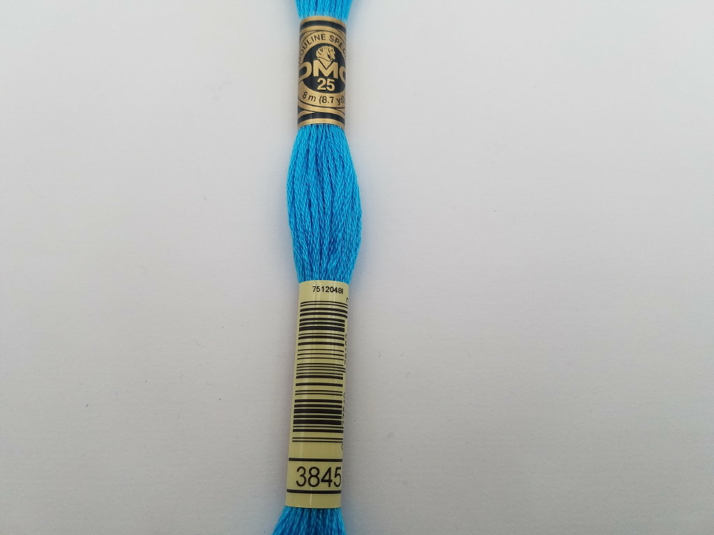 Mouliné spécial DMC n° 3845, turquoise - Les Fils/Fil Mouliné - La ...