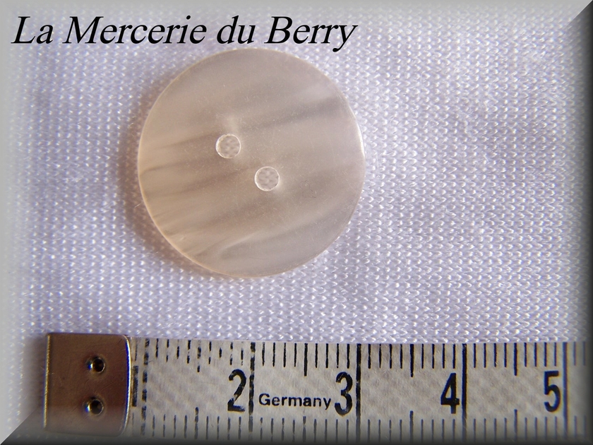 Bouton rose pâle - Les Boutons/Classique - La Mercerie du Berry