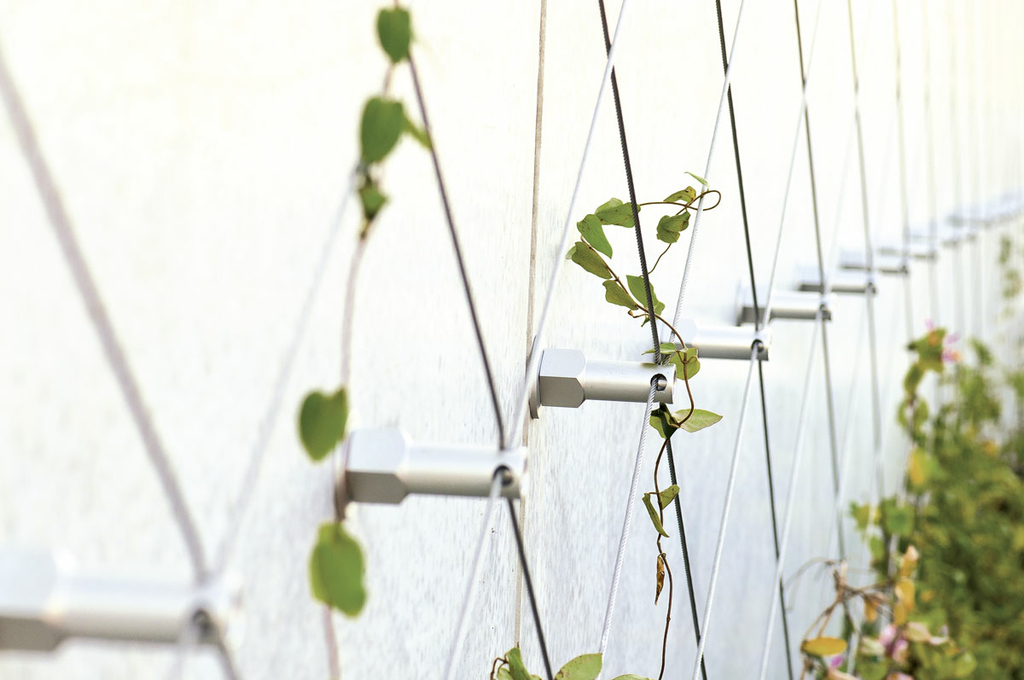 Treillis inox diagonales GREENCABLE - Kit de 4 à 16 m2